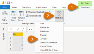 List.Average in Power Query: 10 easy examples